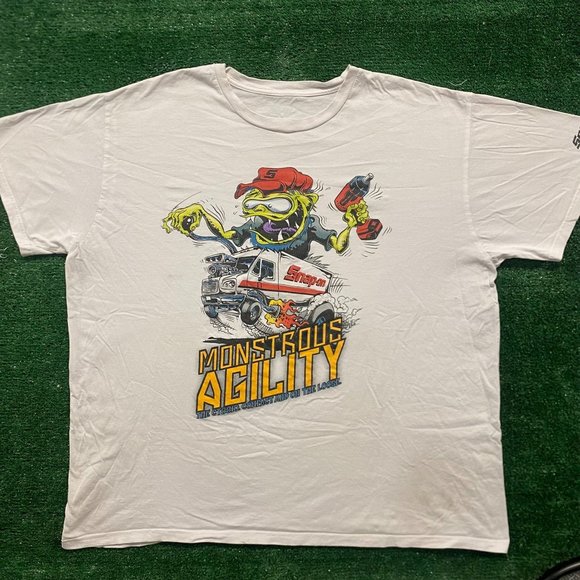 Snap-On | Shirts | Vintage Y2k Snap On Racing Shirt Automotive Monster ...